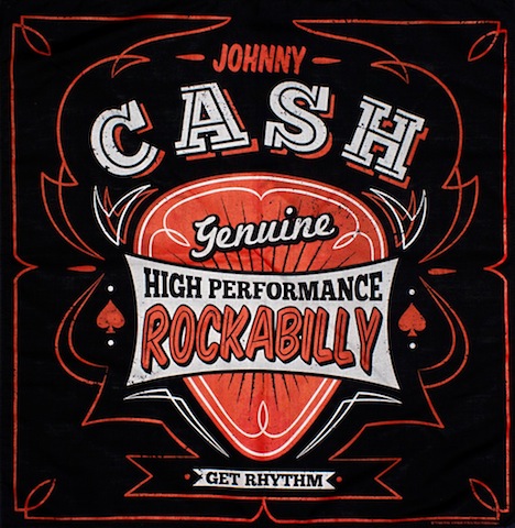 Johnny Cash Bandana - SugarSkulls