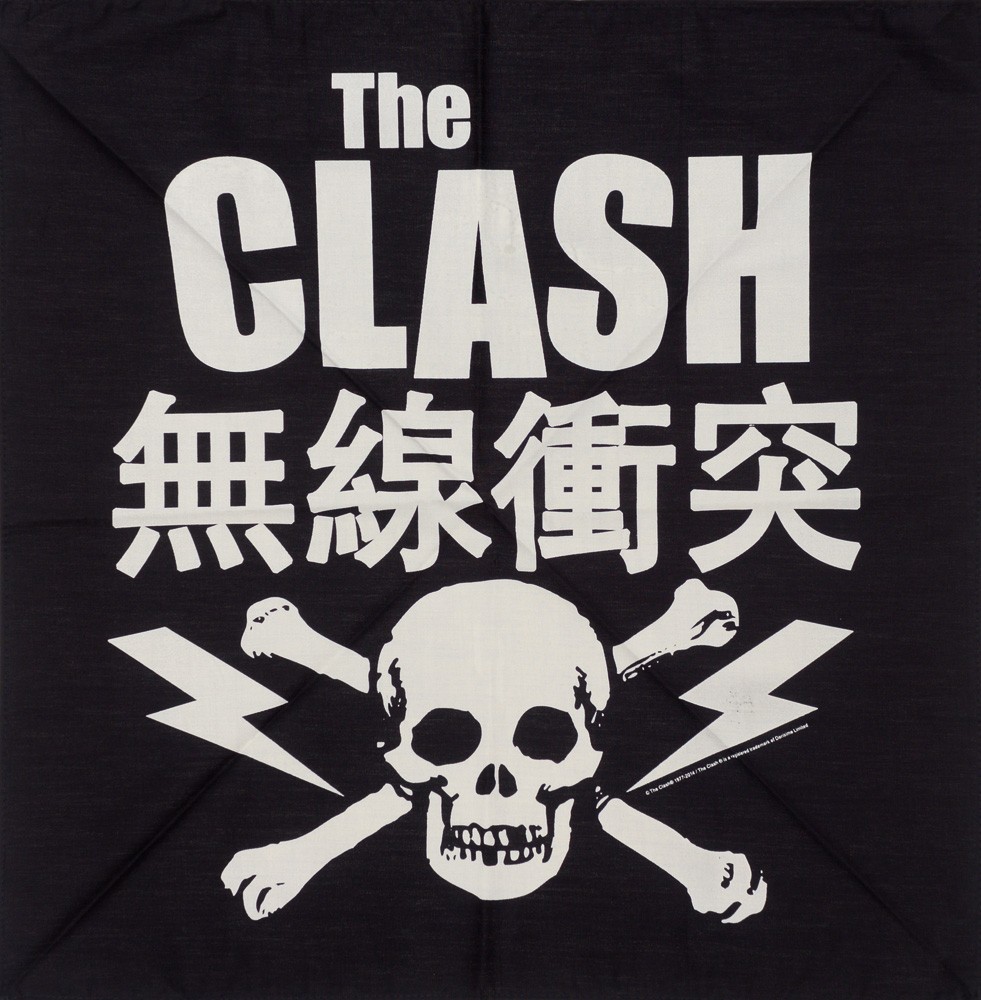 Sourpuss The Clash Japan Logo Bandana at SugarSkulls Australia